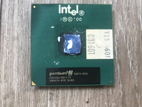 Intel Pentium III 733MHz/256KB/133MHz Socket 370 CPU Processor SL4CG | eBay