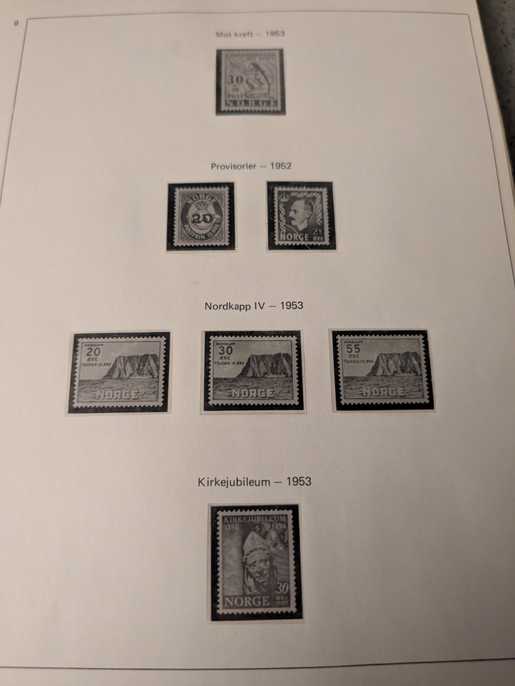 NORWAY Post Stamps album from 1945 about 400 stamps **SEE PHOTOS** | eBay