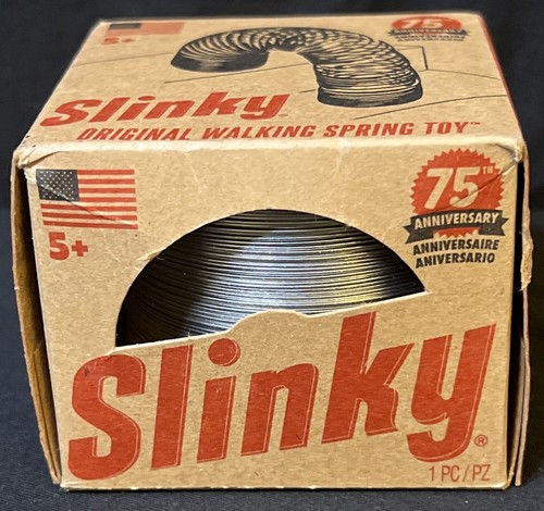 Slinky Retro Toy The Original Walking Spring Toy Full Size Factory ...