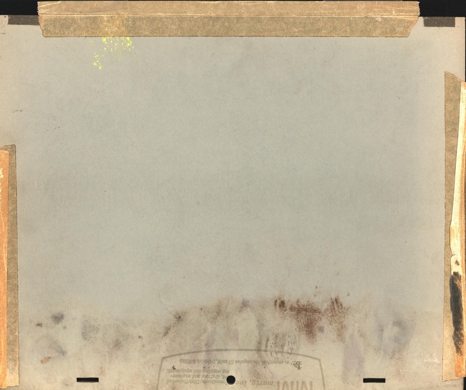 HAND PAINTED ORIGINAL ANIMATION PRODUCTION CEL BACKGROUND PRESENTATION ...