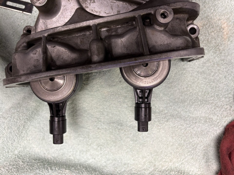 2011-14 FORD MUSTANG 5.0 TIMING COVER w A/C TENSIONER BOSS BR3Z6019G ...