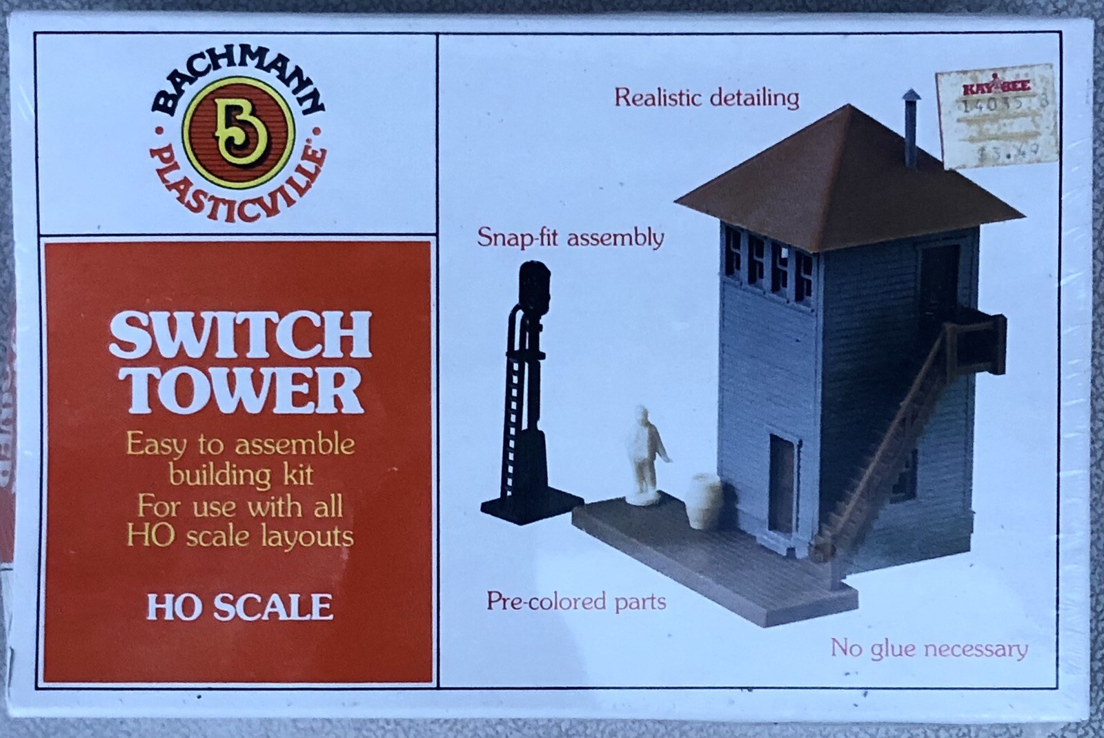 BACHMANN HO Scale SWITCH TOWER MODEL KIT #3632 - New Still Sealed | eBay