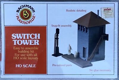 BACHMANN HO Scale SWITCH TOWER MODEL KIT #3632 - New Still Sealed | eBay