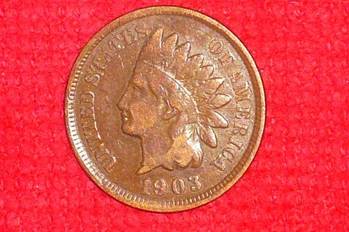 1903 Indian Head Penny, United States Coin, (122 Years Old), **(Antique ...
