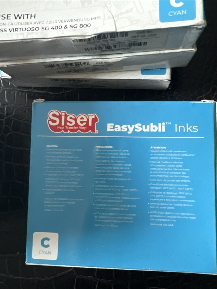 SISER EASYSUBLI INK SG400 SG800 CYAN *NEW* Exp 9/30/22 | eBay
