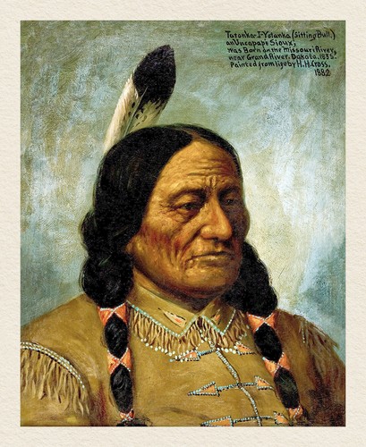SITTING BULL PORTRAIT ART PRINT | eBay