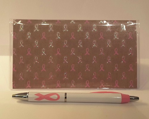 Breast Cancer Awareness Checkbook Cover With Free Pen #3 | eBay Australia