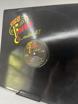 Sandee Notice Me 12" single Viny Record 1988 Fever (freestyle) Dj VG ...