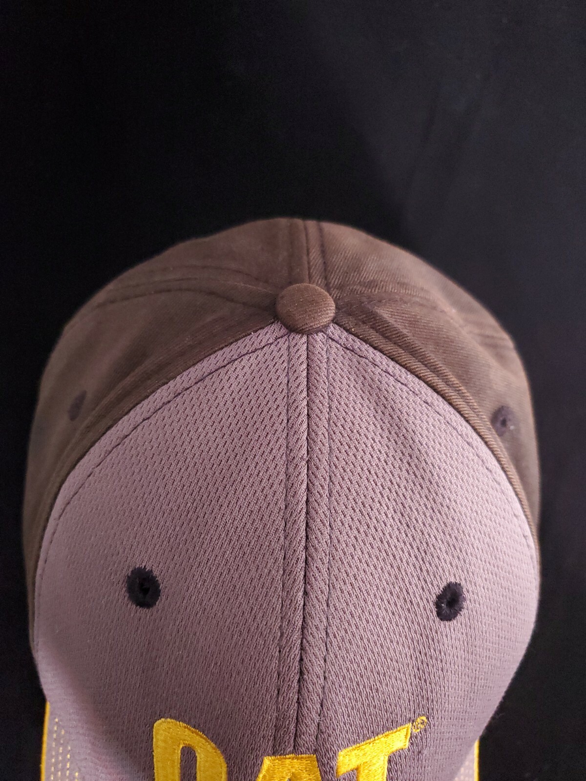 CAT Caterpillar Logo Baseball Cap Hat Adjustable Blac… - Gem