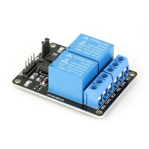 2 Channel 5V Relay Module with Optocoupler for Arduino Projects | eBay