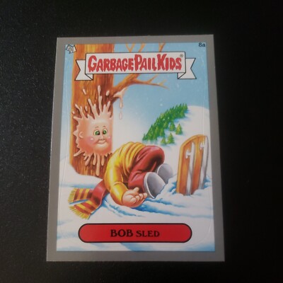 BOB SLED 8a GARBAGE PAIL KIDS 2012 Brand New Series 1 BNS1 SILVER GPK ...