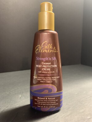 Silk Elements Strength ‘n Silk Coconut Heat Protection Creme | eBay
