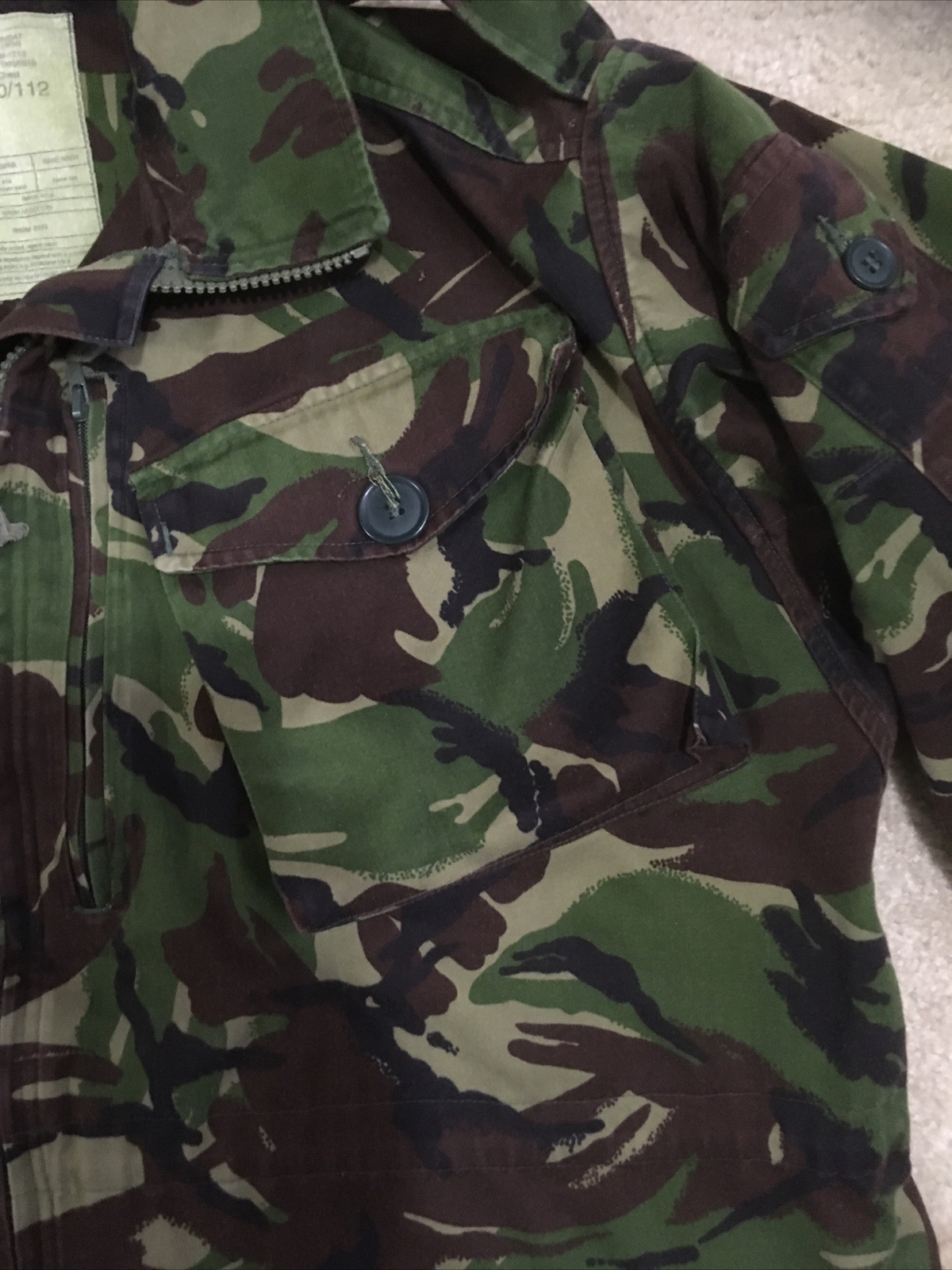 British Temperate DPM Camo Smock, Size 180/112 Nato (… - Gem
