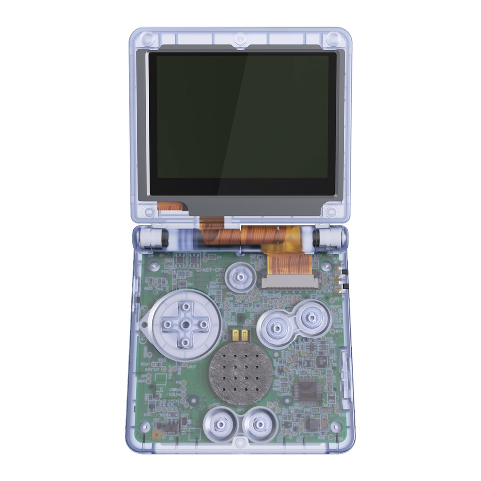 GBA SP IPS Ready Upgraded Replacement Housing Shell for Gameboy Advance ...