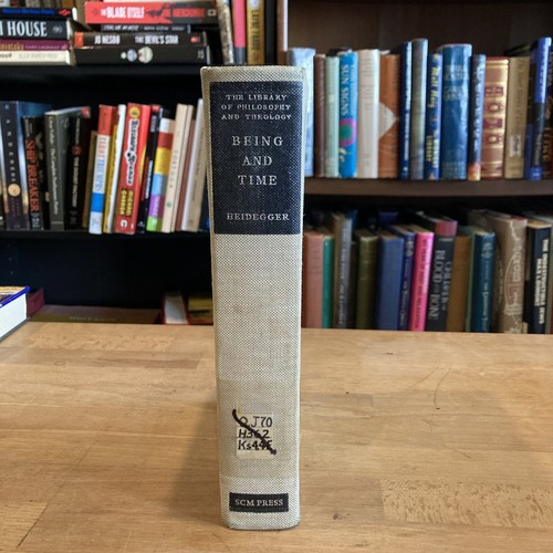 1962 SCM PRESS UK HC EXLIB Martin Heidegger BEING AND TIME | eBay