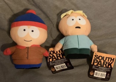 South Park Lot of 2 Stan & Butters 2020 Toy Factory Plush w/ Tags 6" | eBay