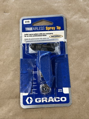 Graco TrueAirless 415 8 to 10 In .015 Paint Sprayer Airless Spray Tip ...