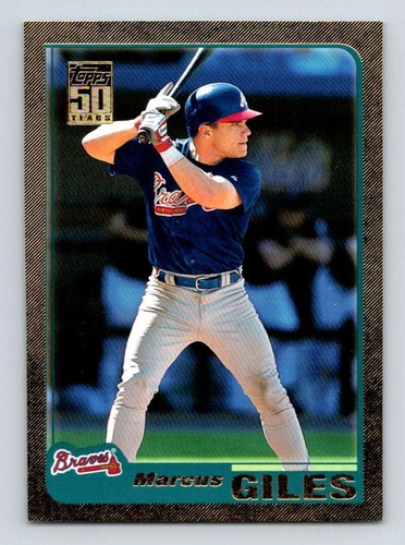 2001 Topps Traded & Rookies - Marcus Giles #T167 Gold /2001 for sale ...