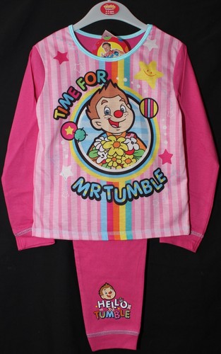 MR TUMBLE Girl's Pyjamas / SOMETHING SPECIAL Pink PJs Sizes 12 Months ...