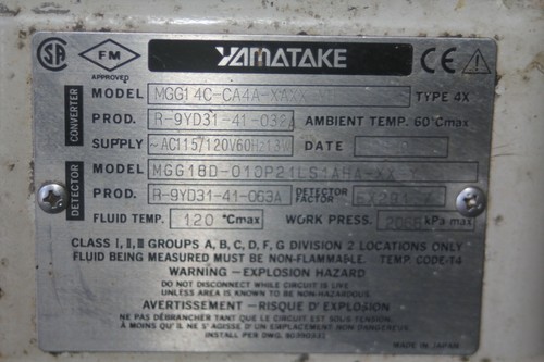 Yamatake Honeywell Smart Converter Flow Meter Magnew 3000 Plus | eBay