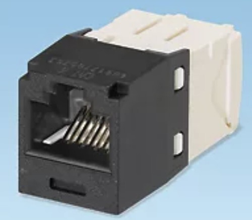 New Panduit Category Cat 6 RJ45 Cat6 CJ688TGBL JACKS BOX OF 50 BLACK ...