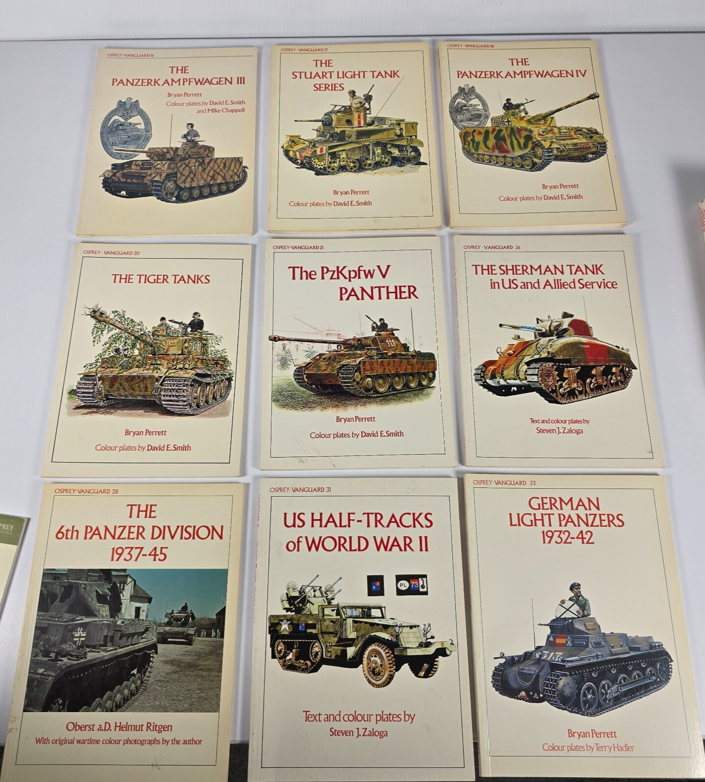 Osprey New Vanguard Series - Used Lot of 16 Books in Very Good ...