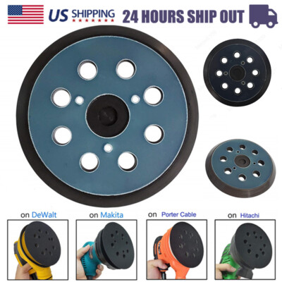 5" 8-Hole Hook & Loop Orbital Sander Pads For DeWalt DW4388 DW421 ...