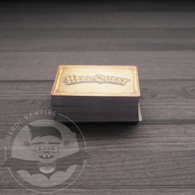 HeroQuest | Complete Set of Game Cards, All Included | Official Game ...