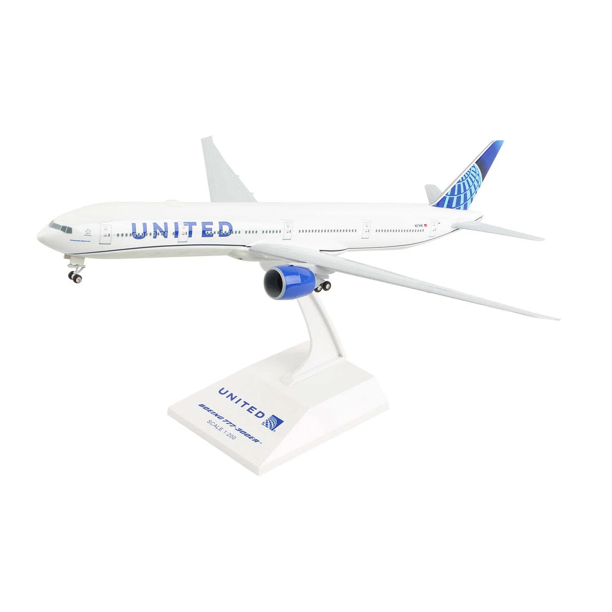 United Airlines 777 Model