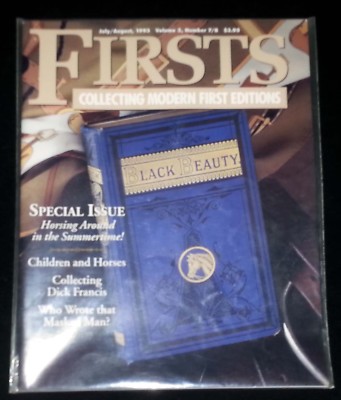 Firsts Magazine: Collecting Modern First Editions - July/August 1993 ...