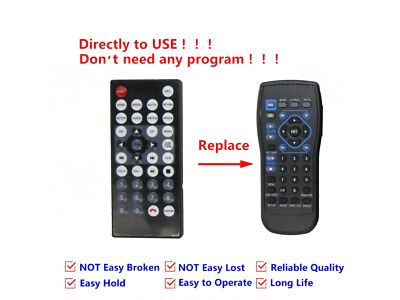 Remote Control For Alpine DVA-5210 MDA-W750 DHA-S680 CD USB Car ...