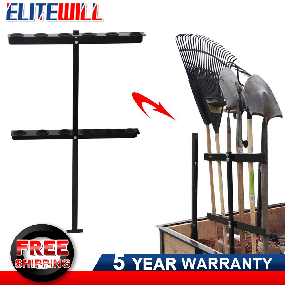 Landscape Hand Tool Rack for Truck Trailer, Vertical Hand Rack for ...