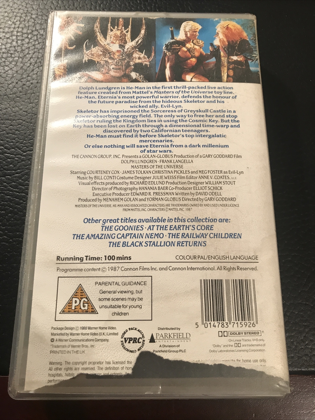 Masters of the universe - VHS Video Tape 1987 | eBay