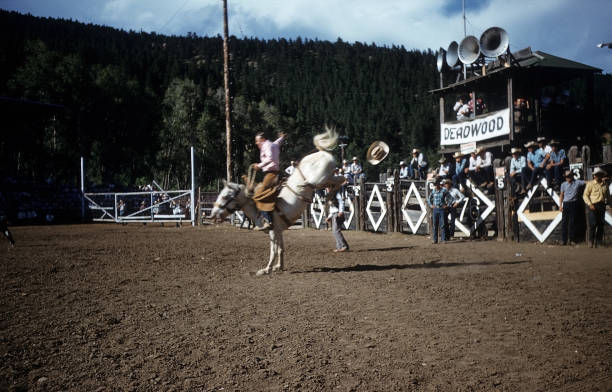 The Range Days Rodeo In Rapid City South Dakota 11 1958 Old Photo | eBay