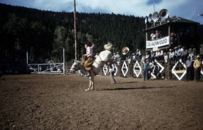 The Range Days Rodeo In Rapid City South Dakota 11 1958 Old Photo | eBay