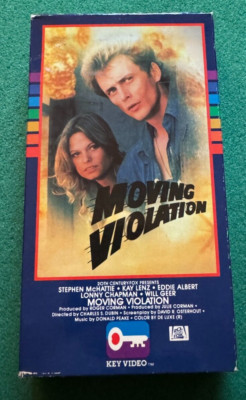 MOVING VIOLATION (1976) EDDIE ALBERT STEPHEN MCHATTIE BETAMAX + FREE DVD | eBay