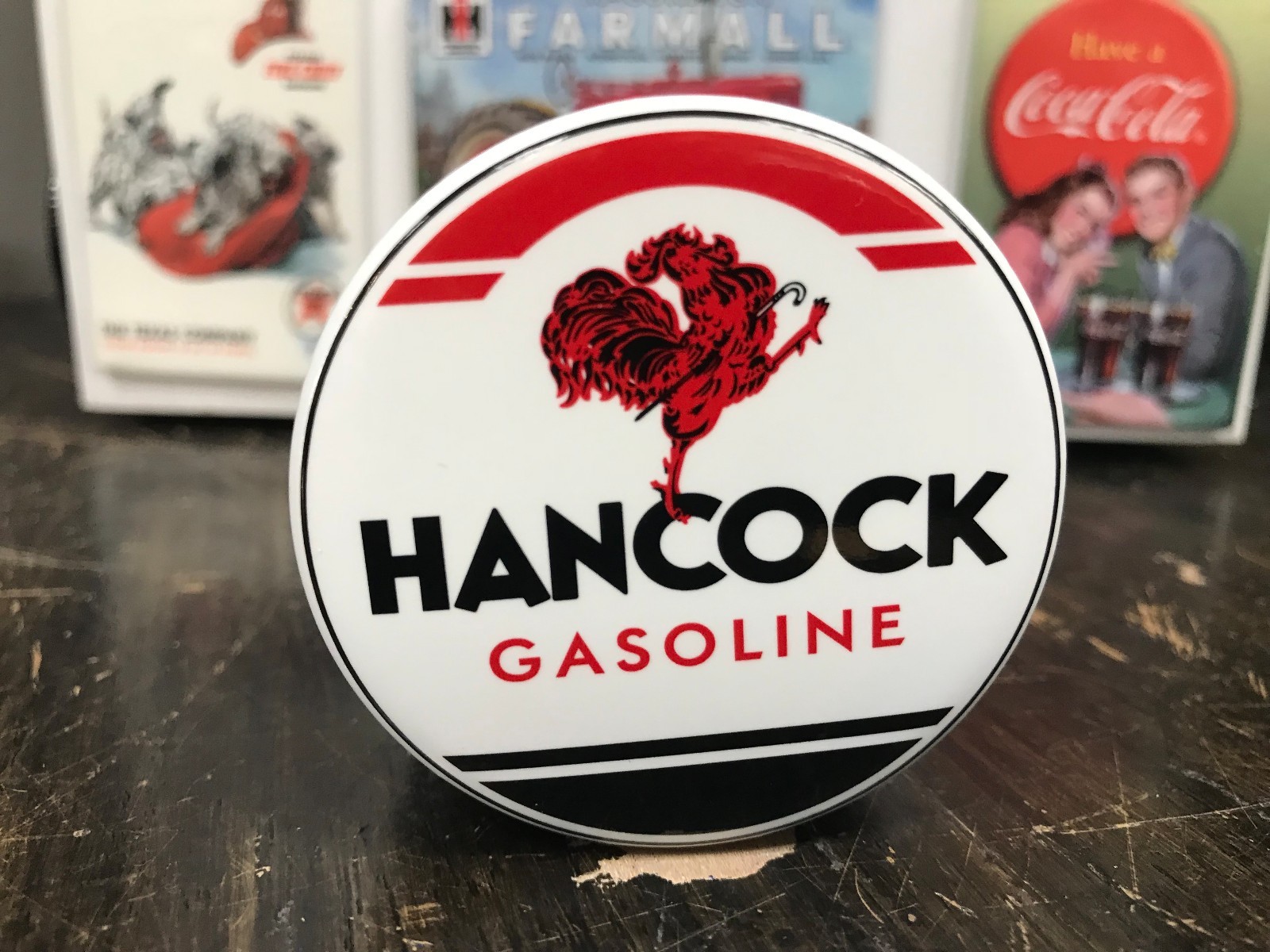 classic HANCOCK GASOLINE top QUALITY MAGNET | eBay