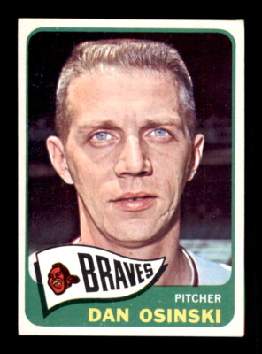 1965 Topps #223 Dan Osinski - Crease Free | eBay