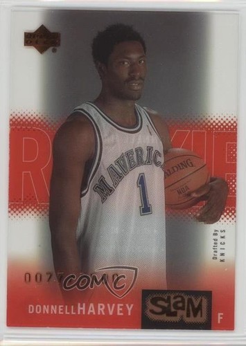 2000-01 Upper Deck Slam Rookie /2500 Donnell Harvey #72 Rookie RC | eBay