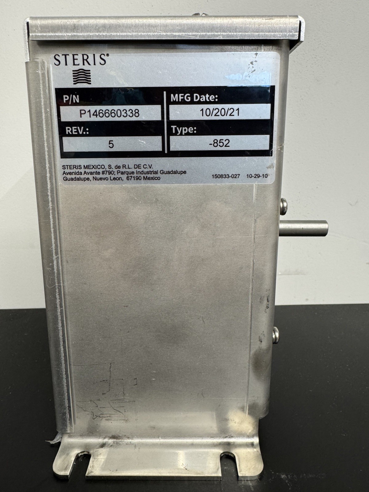 STERIS MOTOR HOUSING ASSEMBLY Part Number: P146660338 | eBay