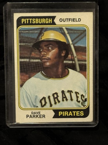 1974 Topps #252 ROOKIE Dave Parker EX cond C Pittsburgh Pirates ...