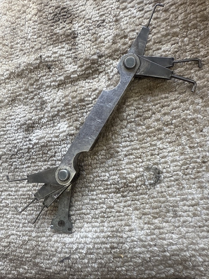 Blue-Point USA FB303 6 Wire Gap Gauge Set Ignition Gage Gapper Feeler ...