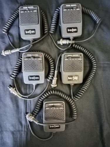 Lot of 5 BARJAN Handheld Microphones | eBay