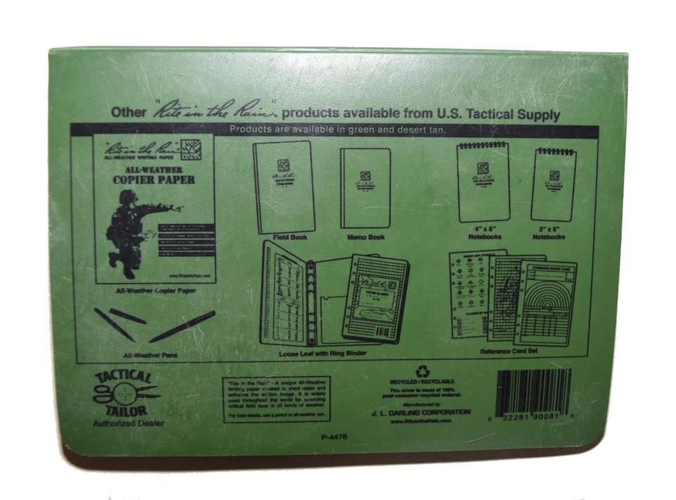 SOF Modular Sniper Data Book & Accessories Kit w/ Tactical Tailor ACU ...