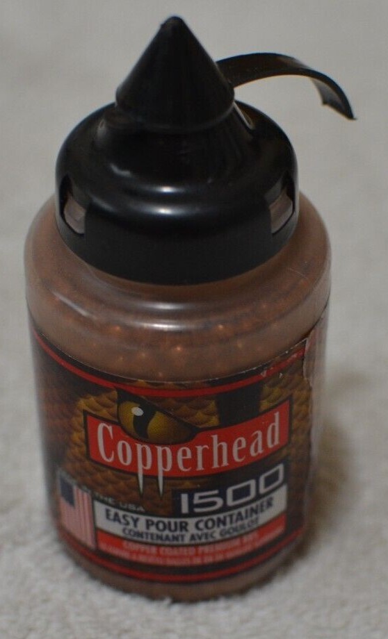 BB GUN BBs Rifle Pistol Ammo Copperhead 1500 open box | eBay