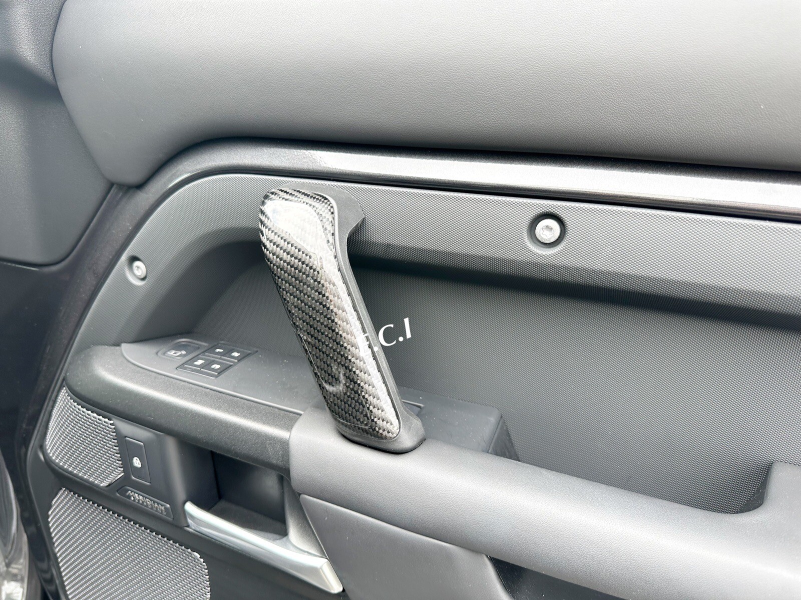 Land Rover Defender L663 90 110 V8 REAL Carbon Fiber Interior Dash ...