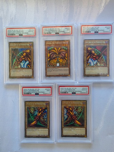 Complete Starlight Exodia set! 2 Limbs PSA10 | eBay