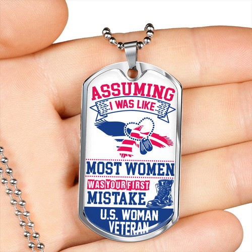 Veteran Dog Necklace, Veterans Day Gift | eBay