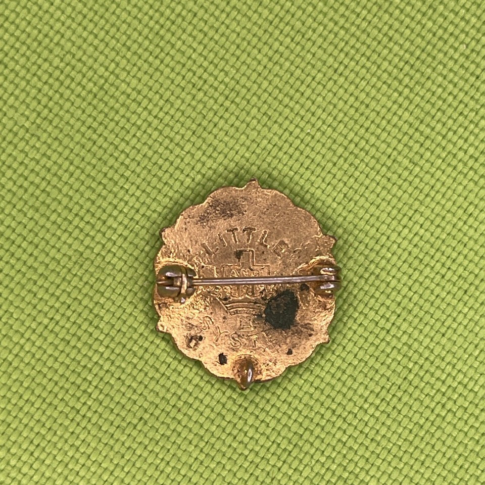 Vintage Enameled Baptist SS Sunday School Cross & Crown Pin Little ...