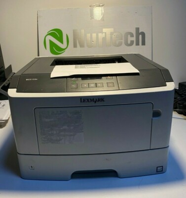 Lexmark MS312dn Monochrome Laser Printer Page Count 46311 NO TONER ...